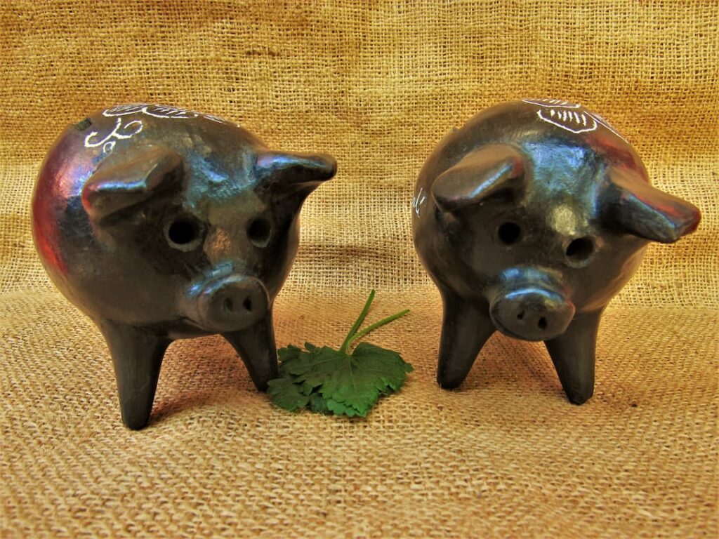 Greda Negra: Chanchito Greda Quinchamalí – Keu Ken Artesanias